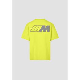 BMW T-Shirt mit Logostickerei auf Brusthöhe neon yellow XL XL Shirt von BMW