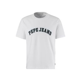 Pepe Jeans T-Shirt »CLEMENT« factory white XXL XXL Regular Fit Passform, ideal für den Alltag