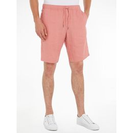 Tommy Hilfiger Shorts »HARLEM PO DRWS LINEN« mit elastischem Bund Teaberry Blossom 31 - N-Gr N-Gr 31 Leinenshorts von Tommy Hilfiger