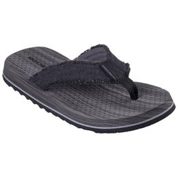 Skechers Zehentrenner »TANTRIC-FRITZ«, Sommerschuh, Schlappen, Poolslides, Badeschuh, mit weichem Zehensteg schwarz 47,5 47,5 Lässiger Sommerschuh...