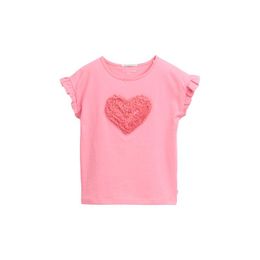 Tom Tailor T-Shirt mit Volants sunrise pink 92 92 T-Shirt von Tom Tailor Kids