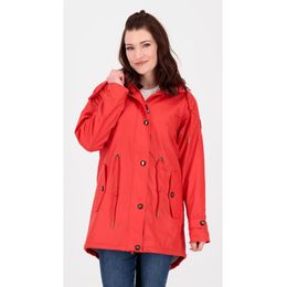 Ankerglut Raincoat 'Friesennerz ankergluttraum WMN' female Red size 4XL