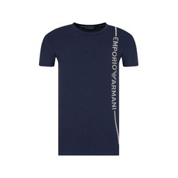 Emporio Armani T-Shirt Herren Größe L dunkelblau / weiß
