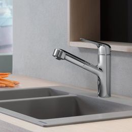 Hansgrohe Focus M42 Küchenarmatur, ausziehbar, schwenkbar, 71814000, M427-H150