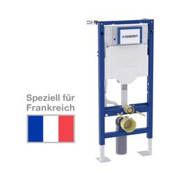 Geberit Duofix NEU freistehendes Vorwandelement f&uuml;r Frankreich, mit Sp&uuml;lkasten Sigma H: 112 cm, f&uuml;r Wand-WC, 111333006, Sigma