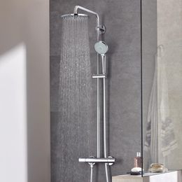 Grohe Euphoria Aufputz-Duschsystem mit Thermostat, 27964000,