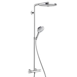 Hansgrohe Raindance Select S Aufputz-Duschsystem mit Thermostat, 27133000,