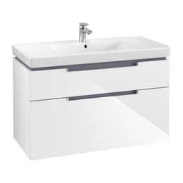Villeroy & Boch Villeroy & Boch Subway 2.0 Waschtischunterschrank, 2 Ausz&uuml;ge, A91510DH,