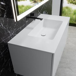 neoro n50 ultraflacher M&ouml;belwaschtisch B: 100,5 T: 51,5 cm, BN0097WM,