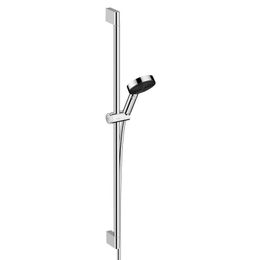 Hansgrohe Pulsify Select S Brausegarnitur mit Stange, 3 Strahlarten, 24170000,