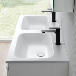 rivea Dia ultraflacher M&ouml;belwaschtisch B: 121 H: 14,2 T: 51,5 cm, BR0052WM,