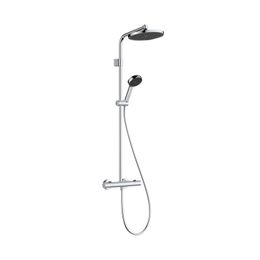 Hansgrohe Activera S Aufputz-Duschsystem mit Thermostat, 28078000,