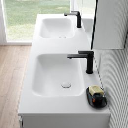 rivea Dia ultraflacher M&ouml;belwaschtisch B: 161 H: 14,2 T: 51,5 cm, BR0082WM,