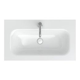 neoro n50T46 soft ultraflacher M&ouml;belwaschtisch B: 80,5 T: 46 cm, BN0059WH,