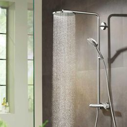 Hansgrohe Raindance Select S Aufputz-Duschsystem mit Thermostat, 27633000,