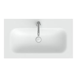 neoro n50T46 soft ultraflacher M&ouml;belwaschtisch B: 80,5 T: 46 cm, BN0059WM,