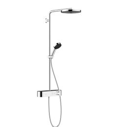 Hansgrohe Pulsify S Aufputz-Duschsystem mit Thermostat, 24221000,