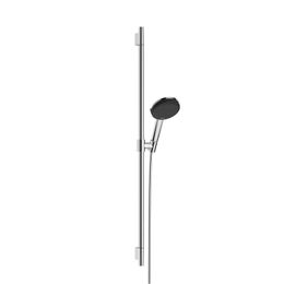 Hansgrohe Raindance Alive Select S Brausegarnitur mit Stange, 3 Strahlarten, 24603000,