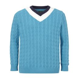 CHARLES COLBY Sweater 'Earl Haily' male Blue size 5XL