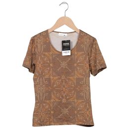 comma, COMMA T-Shirt Damen Gr&ouml;&szlig;e M Second Hand braun