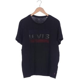 Levi's LEVI'S T-Shirt Herren Größe XL Second Hand schwarz