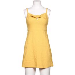 Hollister Kleid Damen Gr&ouml;&szlig;e XS Second Hand gelb