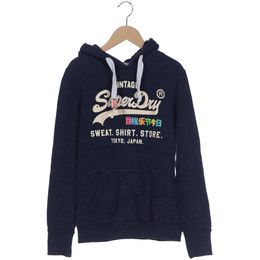 Superdry Kapuzenpullover Damen Größe S Second Hand blau