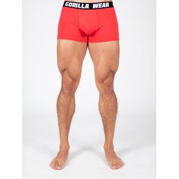 Gorilla Wear Boxershorts Herren Gr&ouml;&szlig;e XXL blau / hellgrau / rot