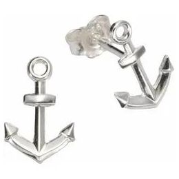Paar Ohrstecker Firetti "Schmuck Geschenk Silber 925 Ohrschmuck Anker", silber (silber, 925), Ohrringe, Damen, Silber 925 (Sterlingsilber)