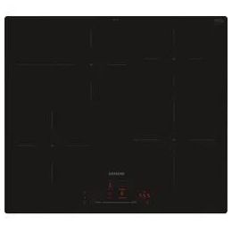 Siemens Induktions-Kochfeld "EH601HFB1E", schwarz, B:57,2cm H:5,6cm T:51,2cm, Kochfelder
