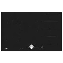 Neff Flex-Induktions-Kochfeld "T68FTV4L0", schwarz, B:80,2cm H:5,1cm T:52,2cm, Kochfelder, mit intuitiver Twist Pad Bedienung