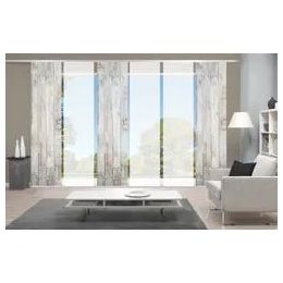 Schiebegardine Vision "LIZZA" Gr. 1, beige (naturfarben), B:60cm H:260cm, Polyester, Gardinen, SET,SCHIEBEVORHANG,BAMBUS,DIGITALDRUCK