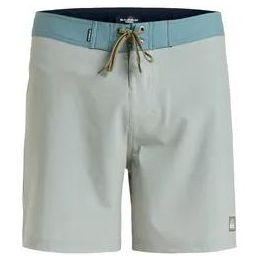 Boardshorts Quiksilver "Surfsilk Kaimana 16"", Herren, Gr. 34L, grau (abbey stone), 88% Polyester, 12% Elasthan, Hosen