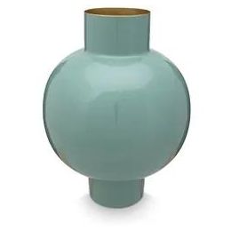Dekovase PIP Studio "Vase", sanftgrün, B:31,5cm H:42cm T:31,5cm Ø:31,5cm, Metall, Vasen