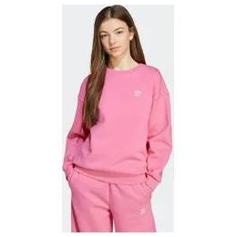 Sweatshirt Adidas ORIGINALS "BOYFRIEND CREW", Kinder, Gr. 140, pink (pnkfus), Obermaterial: 70% Baumwolle, 30% Polyester, Rundhals, Sweatshirts