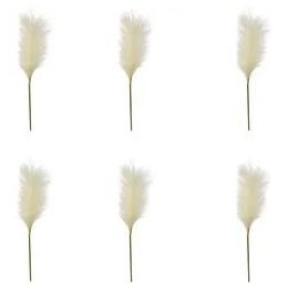 Kunstzweig Creativ green "Pampasgras", beige (creme), H:110cm, Obermaterial: 70% Polyethylen, 30% Polyester, Kunstpflanzen