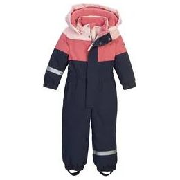 Overall "FIOW 54 MNS ONPC", Kinder, Gr. 86/92, Normalgrößen, rot, Oberstoff: 100% Polyester, Futter: 100% Polyester, Füllung: 100% Polyester, FIRST INSTINCT BY Killtec, sportlich, Overalls, Wind- und wasserdichter Schneeoverall mit Fleece u. Colourblock Design