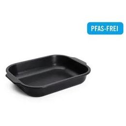 Auflaufform Woll "Woll Roast it Bratreine", schwarz, B:30cm L:24cm T:6,5cm, Aluminium, Auflaufformen, PFAS-frei