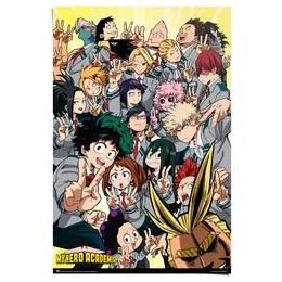 Poster Reinders "My Hero Academia - UA class 1-A", bunt (farbe bild(er): bunt), B:61cm H:91,5cm T:0,1cm, Papier, Bilder