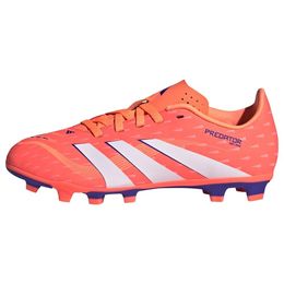 adidas Performance Fu&szlig;ballschuh 'Predator Club' Jungen Gr&ouml;&szlig;e 37/37.5 blau / lachs / dunkelorange / wei&szlig;