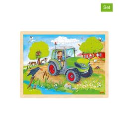 goki 96tlg. Puzzle "Traktor" - ab 3 Jahren - 12% | Gesellschaftsspiele