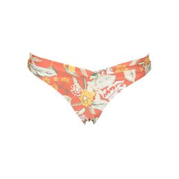 Sunseeker Bikini-Hose in Orange/ Creme/ Gr&uuml;n - 73% | Gr&ouml;&szlig;e 42 | Damen-bademode