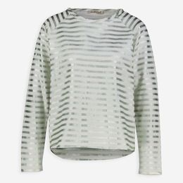 Smith & Soul Wei&szlig;-gr&uuml;nes Sweatshirt