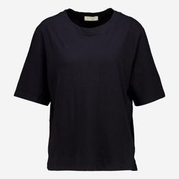 Schwarzes Basic-T-Shirt