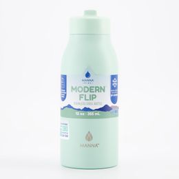 MANNA Mintgrüne Modern Flip Thermoflasche 355ml