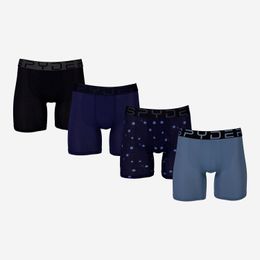 Spyder 4er-Pack blaue Boxershorts