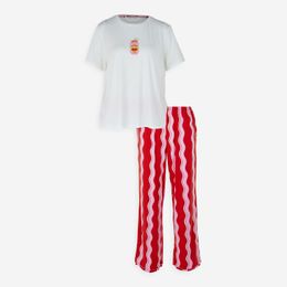 Urban Threads Mehrfarbiges Pyjamaset