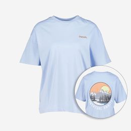 Bench Hellblaues T-Shirt mit gesticktem Logo