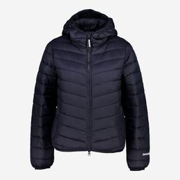 Invicta Schwarzblaue Pufferjacke mit Kapuze