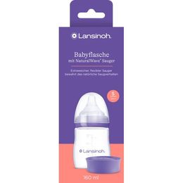 Babyflasche NaturalWave, von Geburt an, 160ml Lansinoh